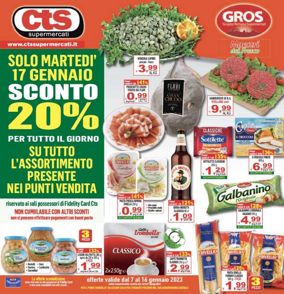 Offerte e volantini - CTS Supermercati