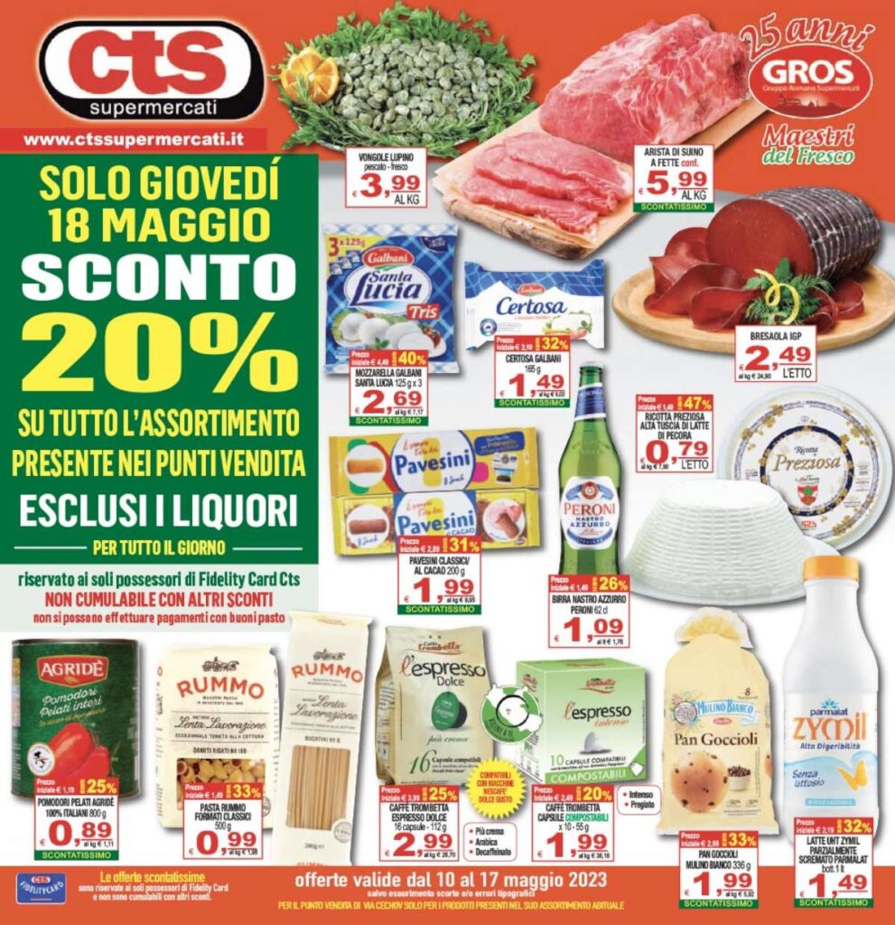 Offerte e volantini - CTS Supermercati