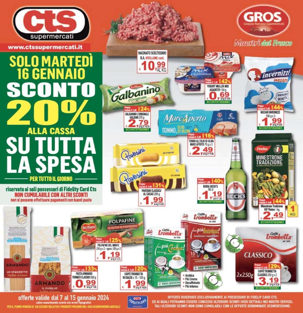 Offerte e volantini - CTS Supermercati