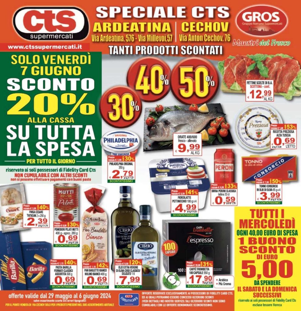 Offerte e volantini - CTS Supermercati