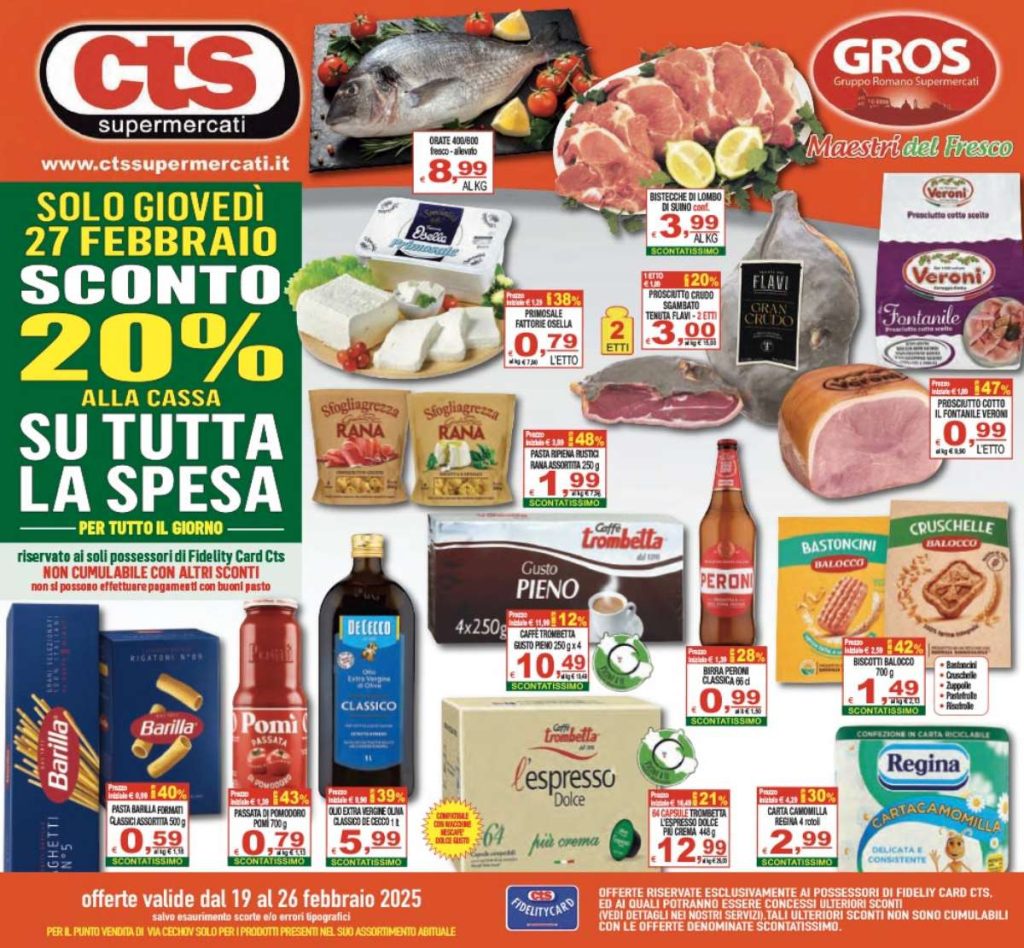 Offerte e volantini - CTS Supermercati